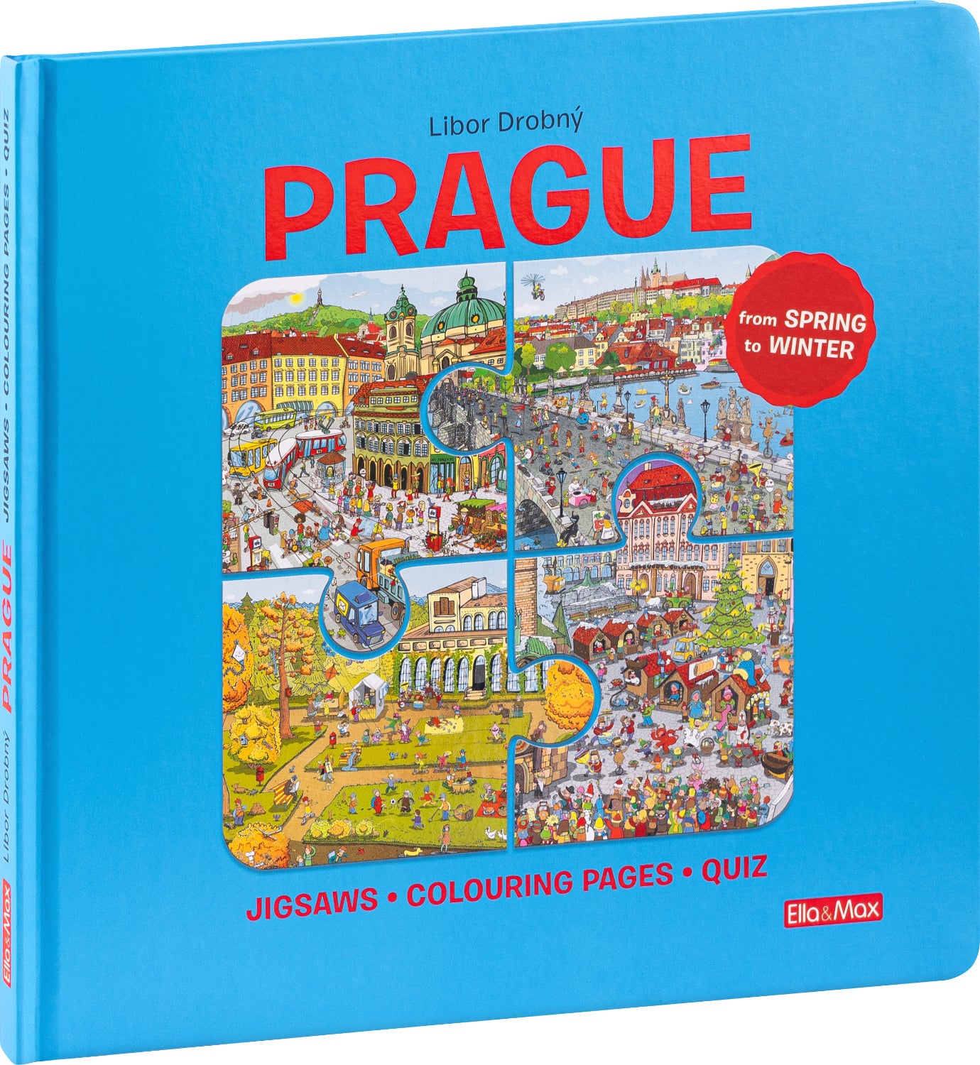PRAGUE – Puzzles, Colouring, Quizzes – Ella & Max